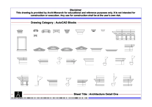 Architecture Detail One ⋆ Archi-Monarch