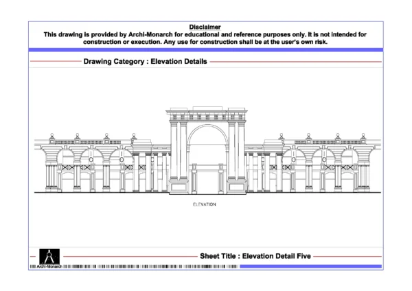Elevation Detail Five ⋆ Archi-Monarch