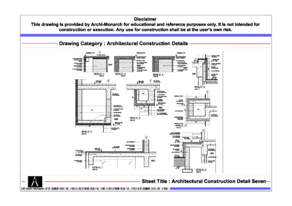 Architectural Construction Detail Seven ⋆ Archi-Monarch