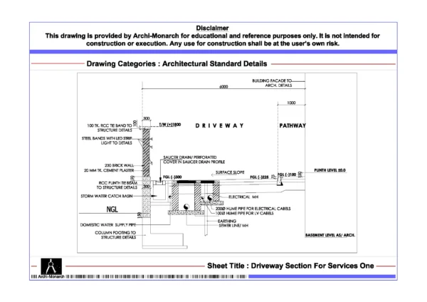Driveway Section For Services One ⋆ Archi-Monarch