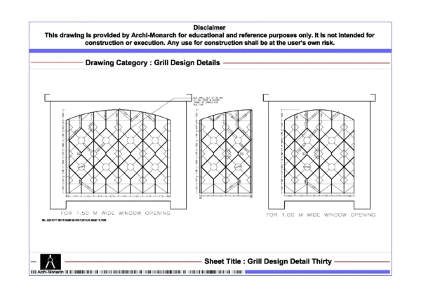 Grill Design Detail Thirty ⋆ Archi-Monarch