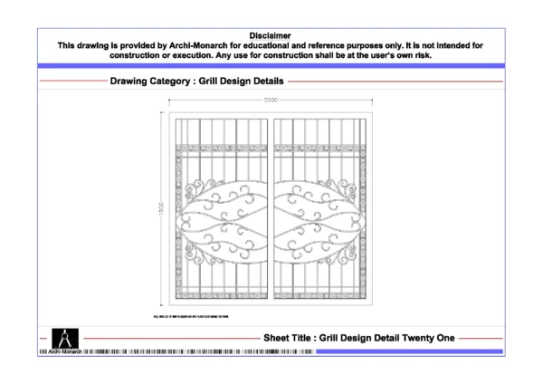 Grill Design Detail Twenty One ⋆ Archi-Monarch