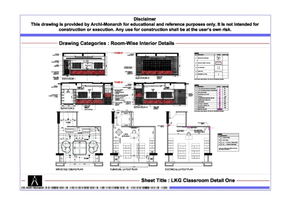 LKG Classroom Detail One ⋆ Archi-Monarch