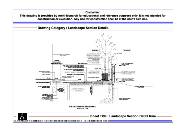 Landscape Section Detail Nine ⋆ Archi-Monarch