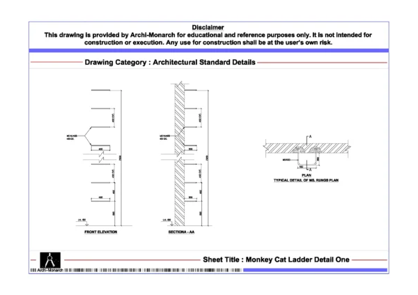Monkey Cat Ladder Detail One ⋆ Archi-Monarch