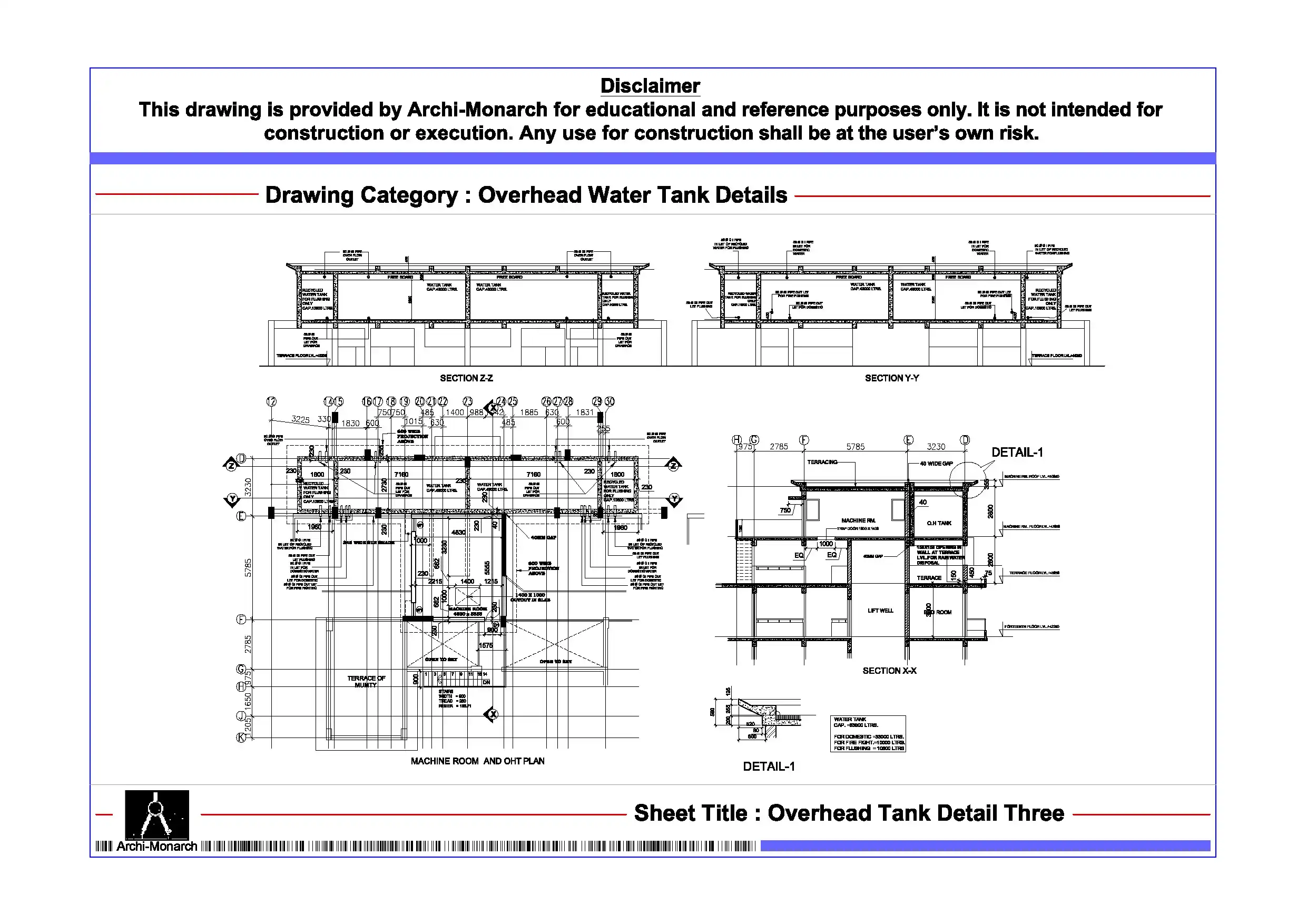 Overhead Tank Detail Three ⋆ Archi-Monarch