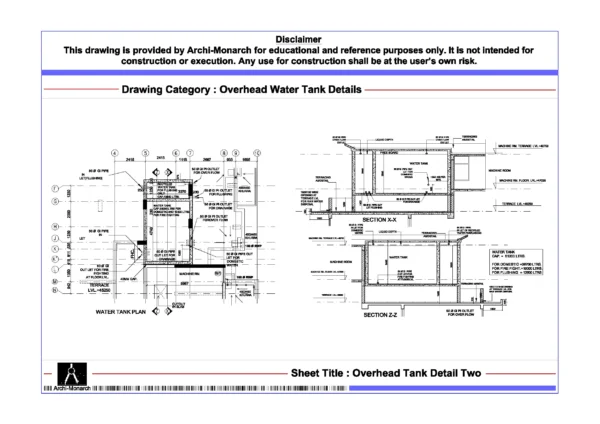 Overhead Tank Detail Two ⋆ Archi-Monarch
