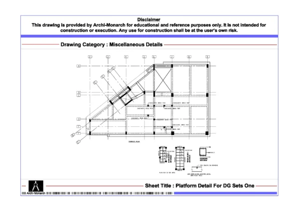 Platform Detail For DG Sets One ⋆ Archi-Monarch