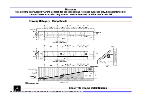 Ramp Detail Sixteen ⋆ Archi-Monarch