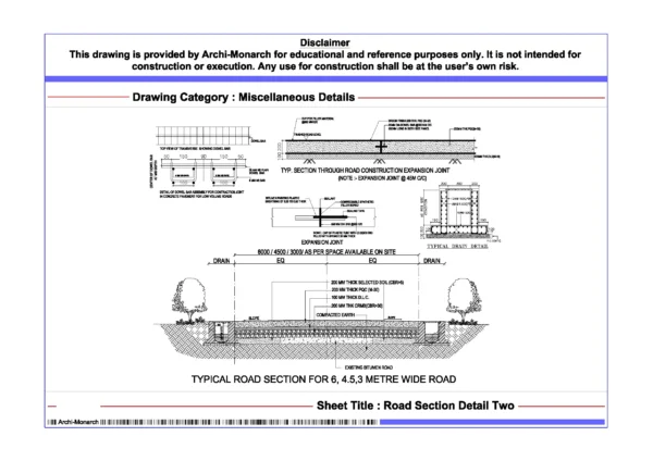Road Section Detail Two ⋆ Archi-Monarch